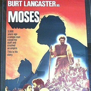 ITC/RAI Co Production | Art | Moses Movie Poster Original Film Burt ...